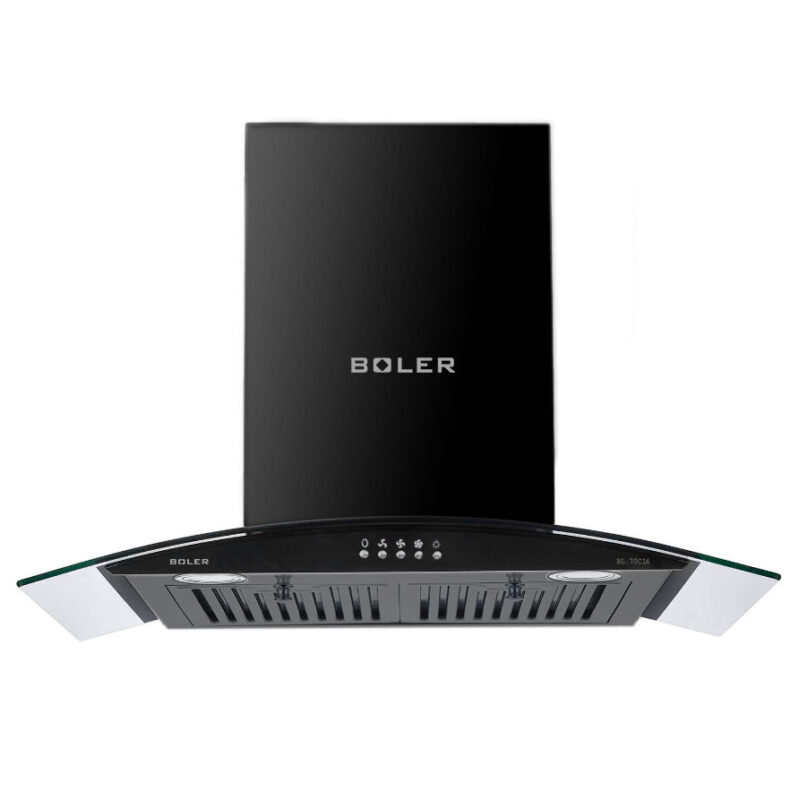 Hút Mùi Kính Cong Boler BL-70C16 - Halsan